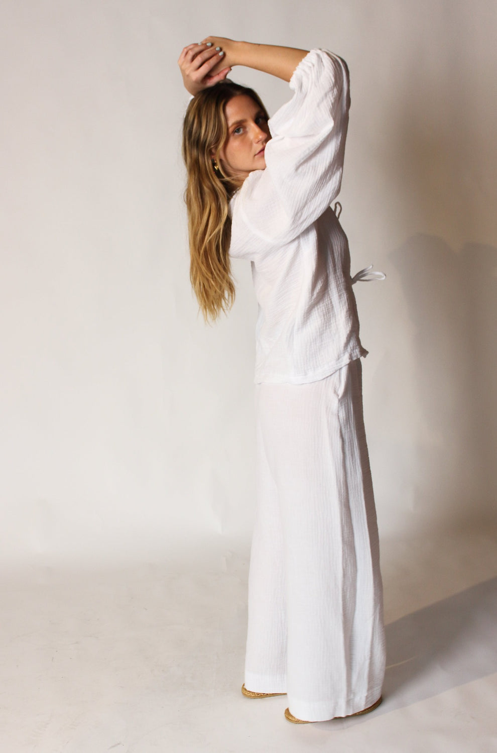Raiya Pant in White – In May