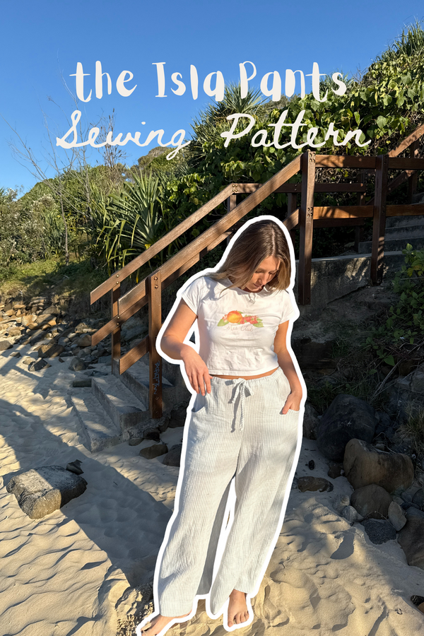 Isla Pants Sewing Pattern PDF – In May