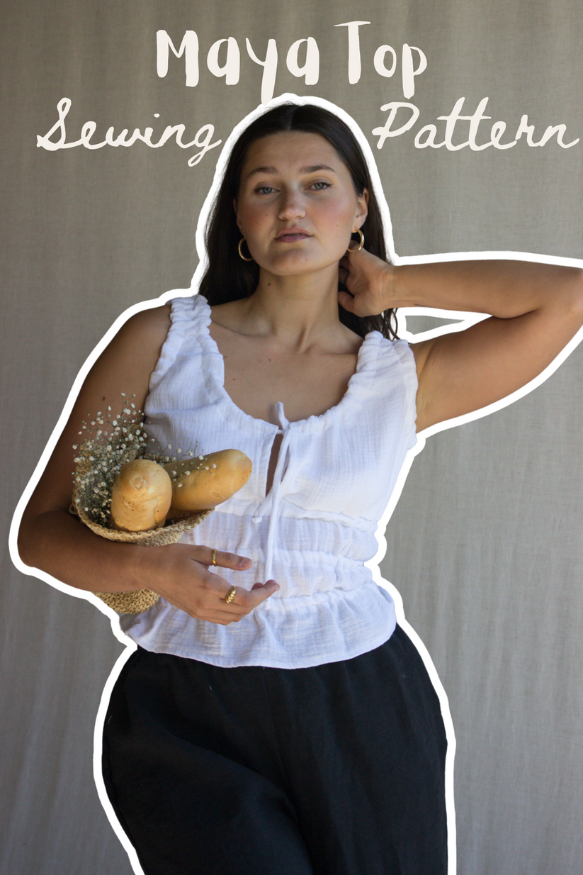 Maya Top Sewing Pattern PDF – In May